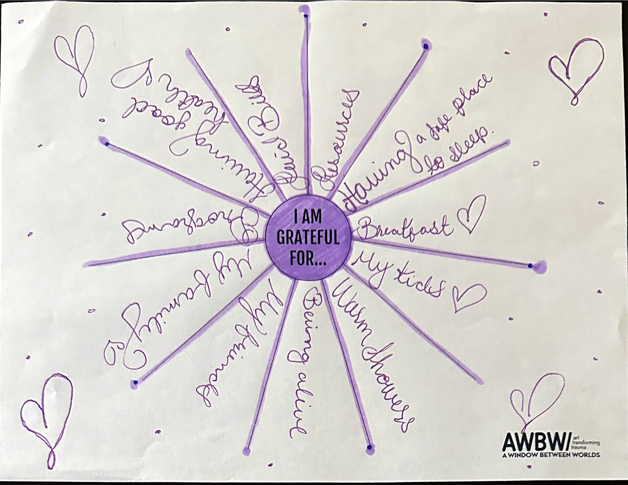 Letters of Gratitude - A Window Between Worlds